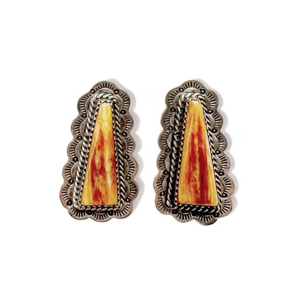 Vintage | Jewelry | Vintage Native American Spiny Oyster Stamped ...